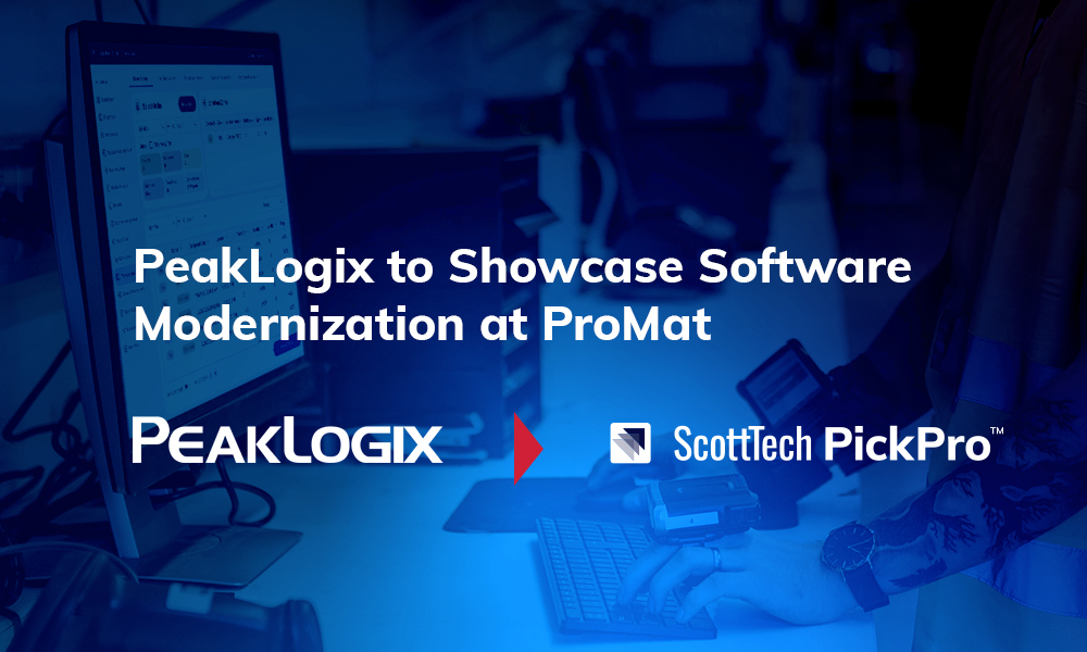 PeakLogix to Showcase Software Modernization at ProMat