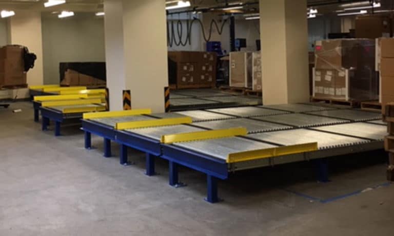 Pallet Stacker and Transfer System Yields High Efficiency